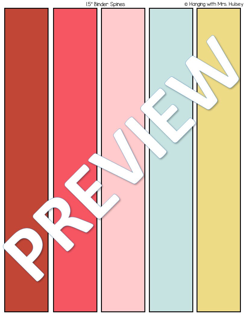 Strawberry Binder Covers and Spine Labels - Etsy