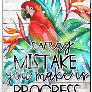 Tropical Motivational Posters - Etsy