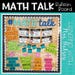 Math Talk Bulletin Board Bundle - Etsy