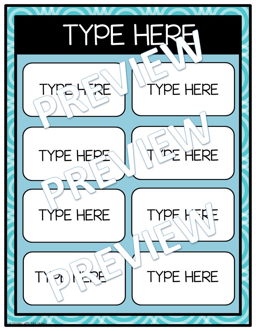 Classroom Economy: Editable Reward Posters - Etsy