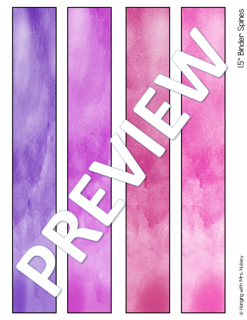 Hipster Animals Binder Covers and Spine Labels - Etsy