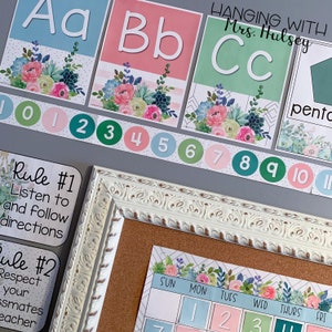 Farmhouse Plant Classroom Decor Bundle - Etsy