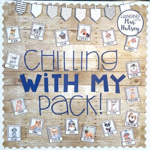 Dog Bulletin Board Bundle: Holiday Classroom Decor (PDF Download) - Etsy
