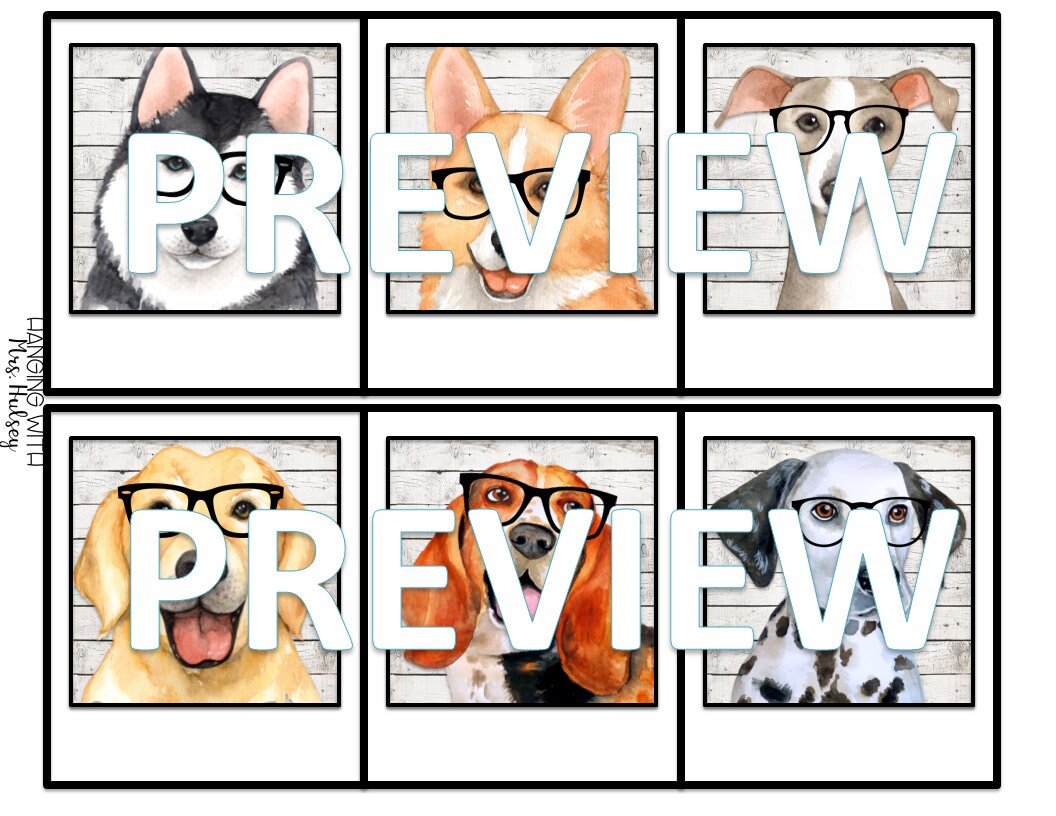 Hipster Dog Welcome Back to School Bulletin Board - Etsy