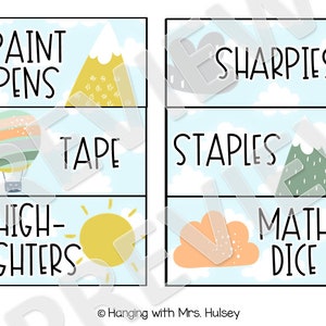 Adventure Teacher Toolbox Labels - Adventure Class Decor - Adventure ...