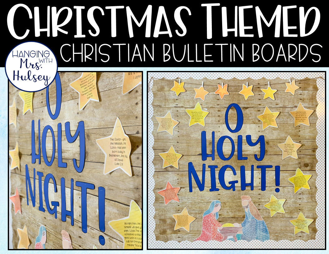 Christian Christmas Bulletin Board Ideas
