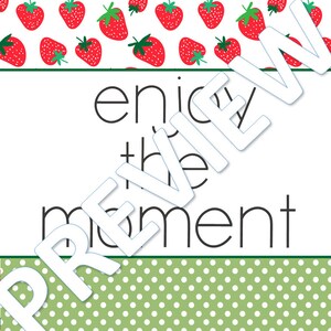 Strawberry Motivational Posters - Strawberry Classroom Decor ...