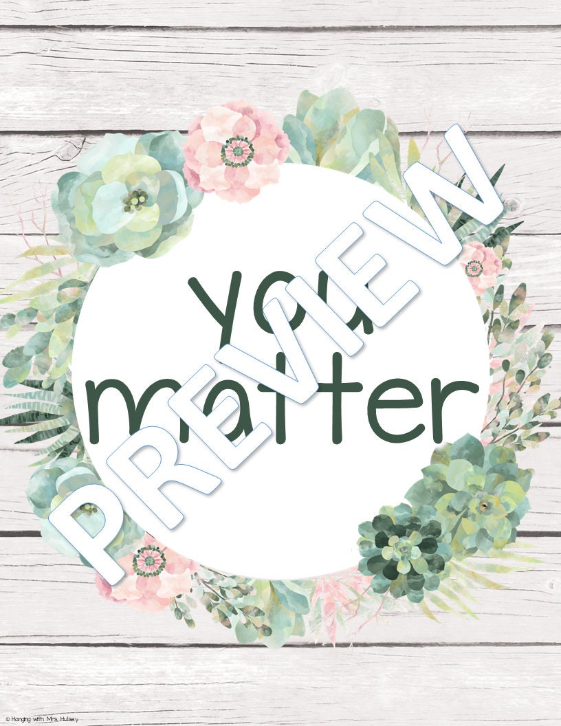 Plant Decor Motivational Posters - Etsy