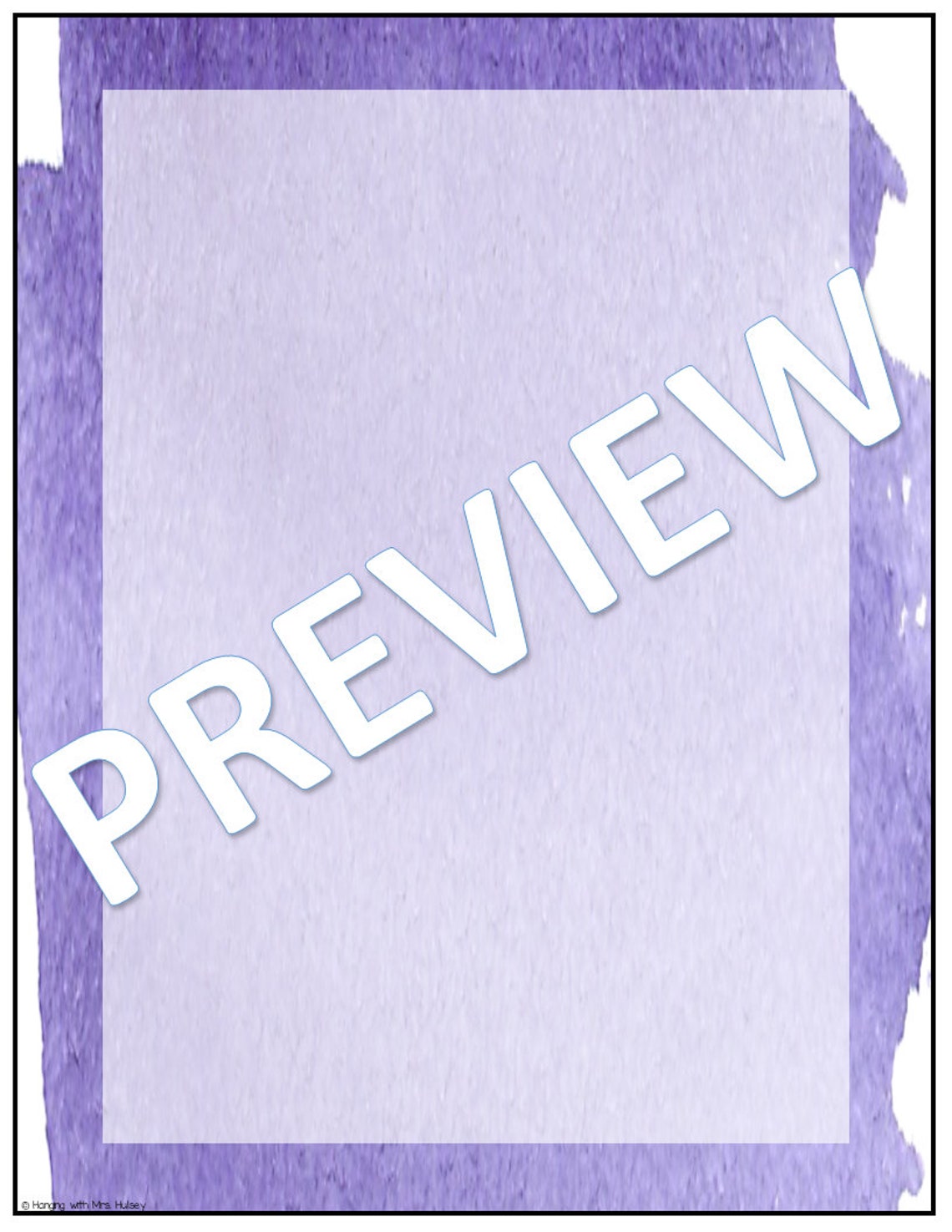 Watercolor Binder Covers and Spine Labels - Etsy