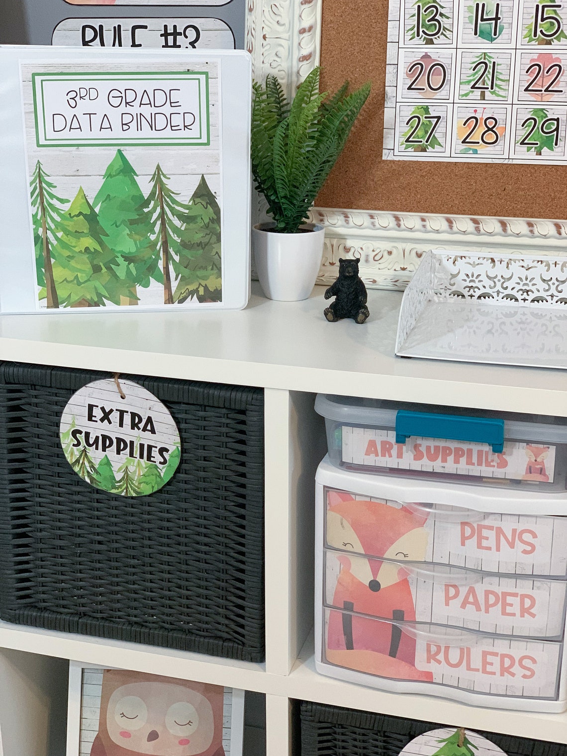 Forest Classroom Decor Bundle - Etsy