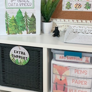 Forest Classroom Decor Bundle - Etsy