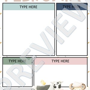 Farm Newsletter Templates - Farm Classroom - Farm Class Decor - Farm ...