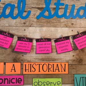 Social Studies Bulletin Board Kit - Etsy