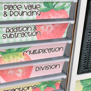 Strawberry Classroom Decor Bundle - Etsy