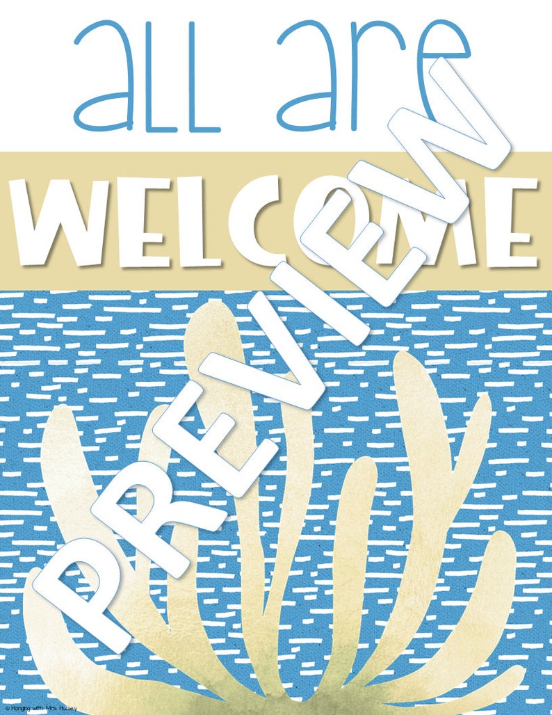 Ocean Motivational Posters: Classroom Decor (digital Download) - Etsy