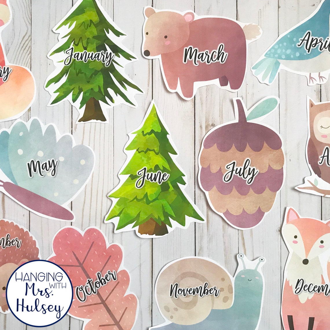 Forest Classroom Decor Bundle - Etsy