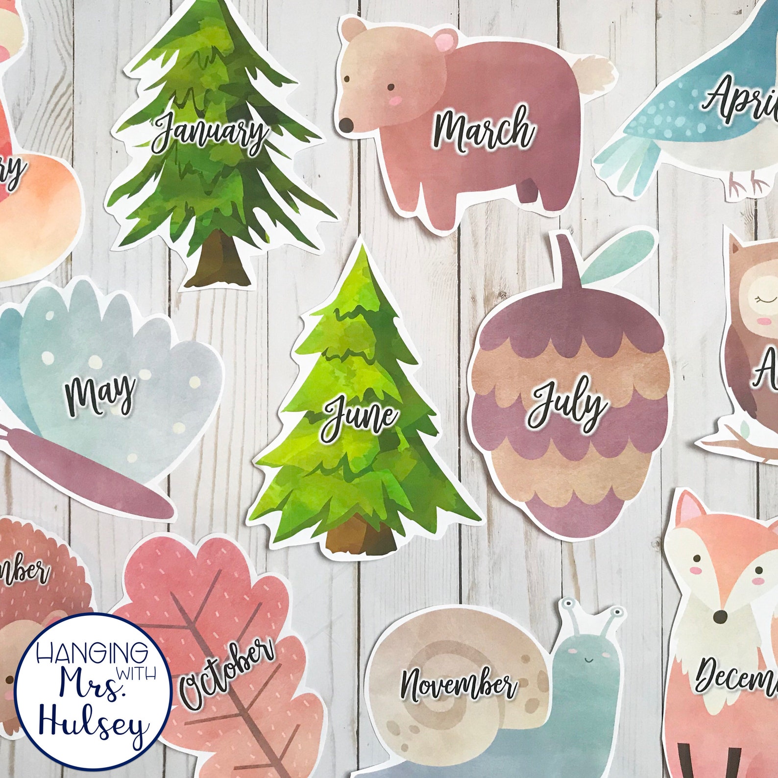 Forest Classroom Decor Bundle - Etsy