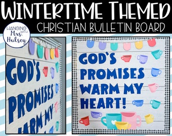 Let It Snow Winter Bulletin Board Set for School, Home, or Church - Etsy