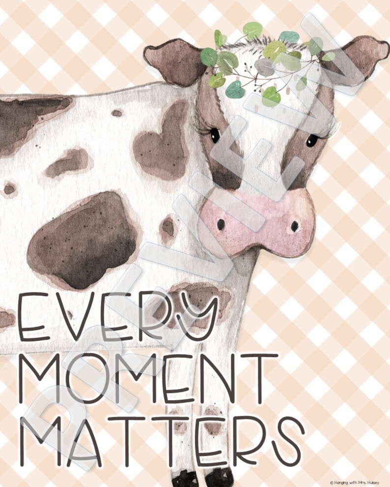 Farm Motivational Posters: Classroom Decor (digital Download) - Etsy