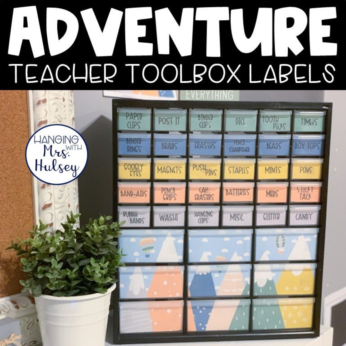 Adventure Teacher Toolbox Labels - Etsy
