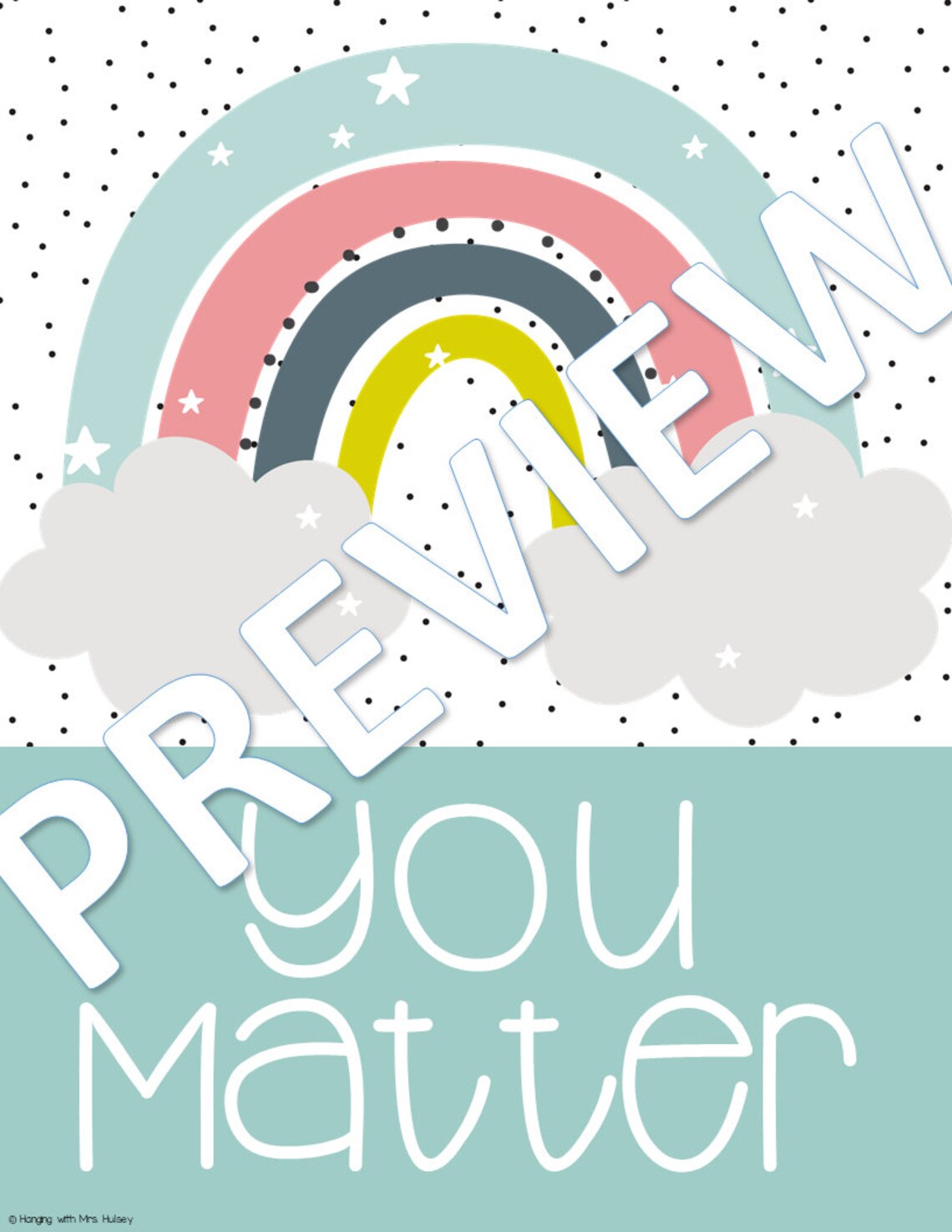 Boho Rainbow Motivational Posters - Etsy