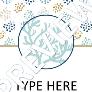 Ocean Binder Covers and Spine Labels: Editable Classroom Decor - Etsy