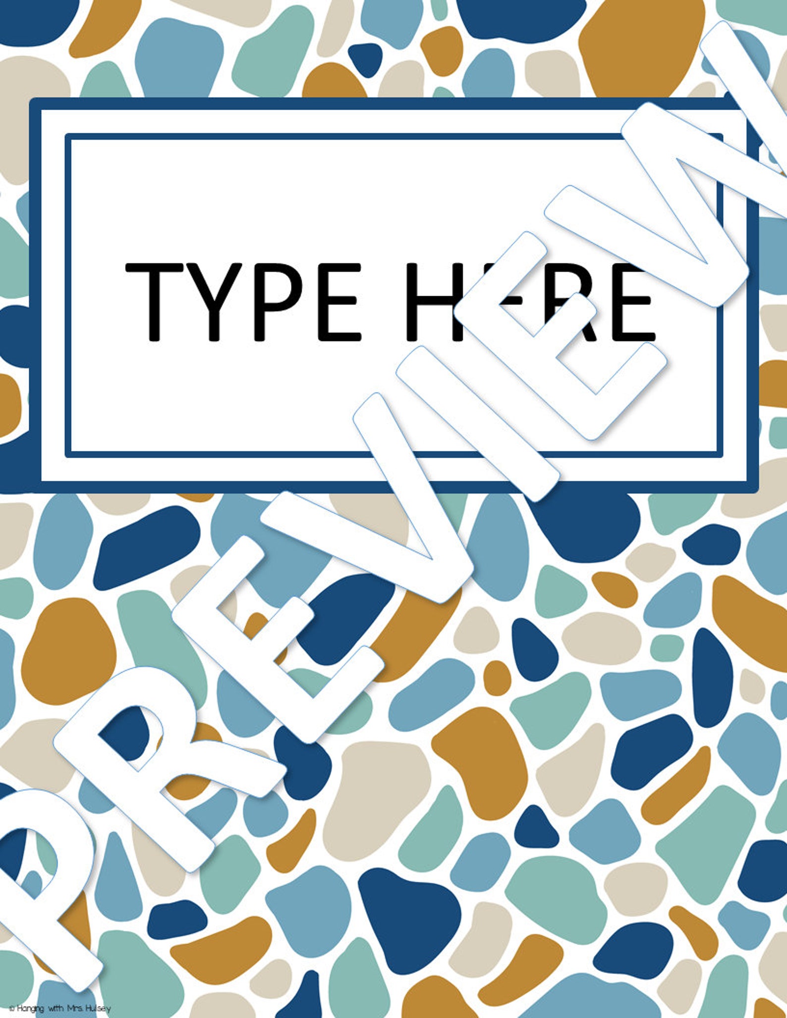 Ocean Binder Covers and Spine Labels - Etsy