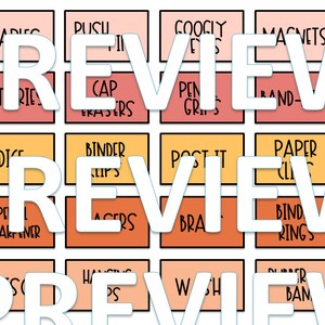 Retro Daisy Teacher Toolbox Labels: Editable Classroom Decor ...