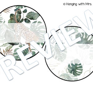 Jungle Welcome Back to School Bulletin Board: Boho Classroom Decor - Etsy