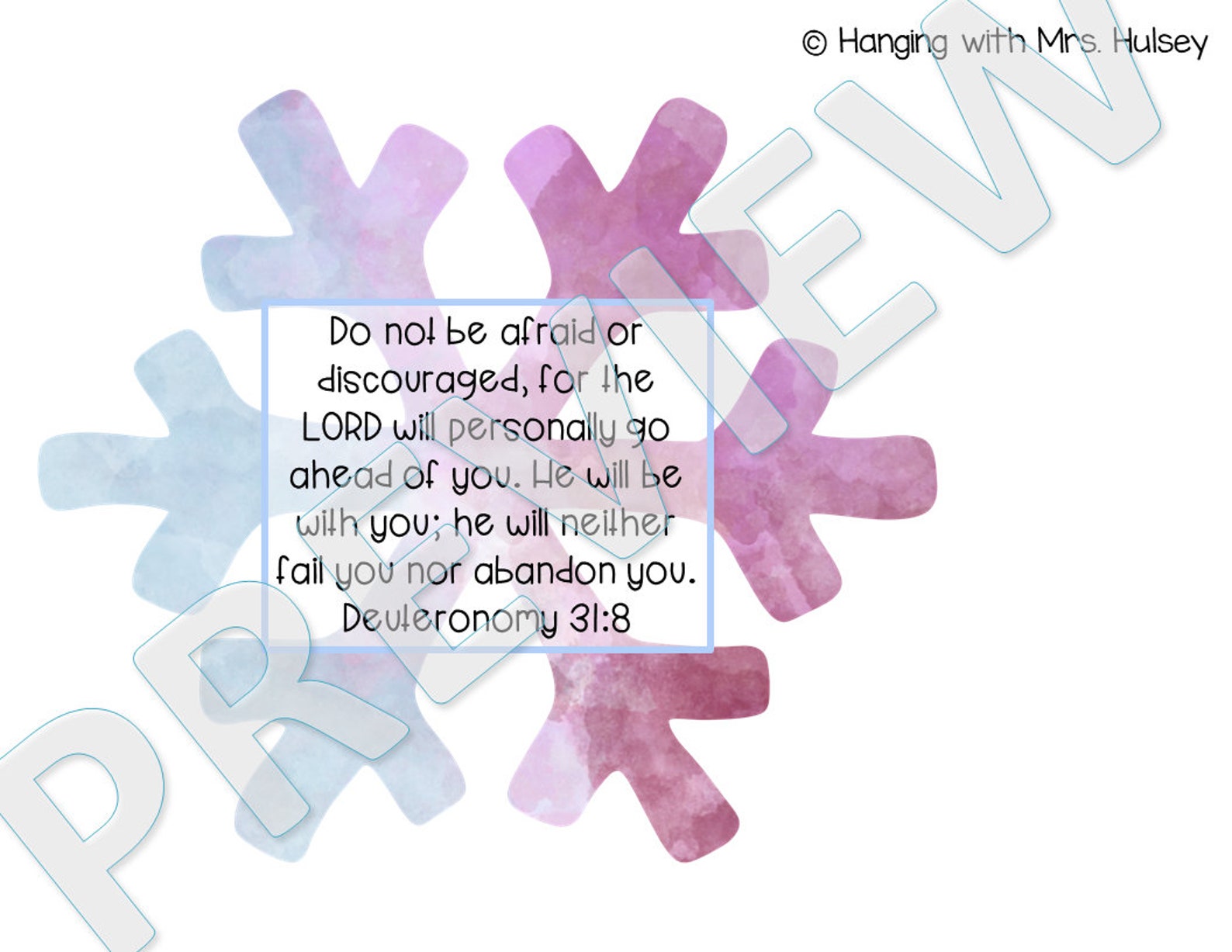 Winter Christian Bulletin Board: God's Promises (digital Download) - Etsy