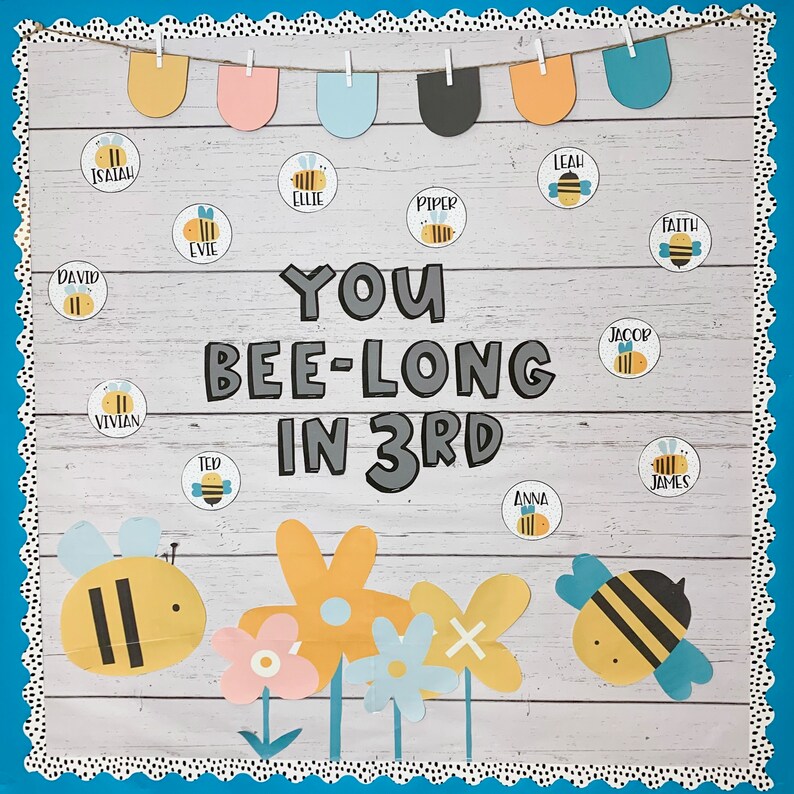Bee Classroom Decor Bundle - Etsy