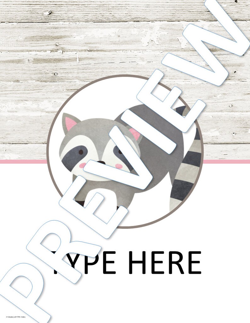 Forest Binder Covers and Spine Labels - Etsy