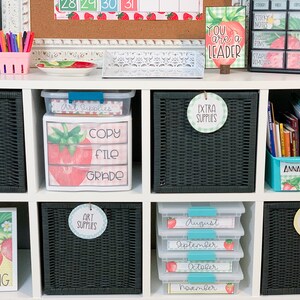 Strawberry Classroom Decor Bundle - Etsy