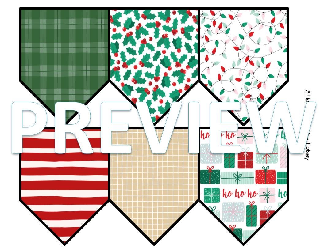 Christmas Dog Bulletin Board: Winter Classroom Decor (powerpoint) - Etsy