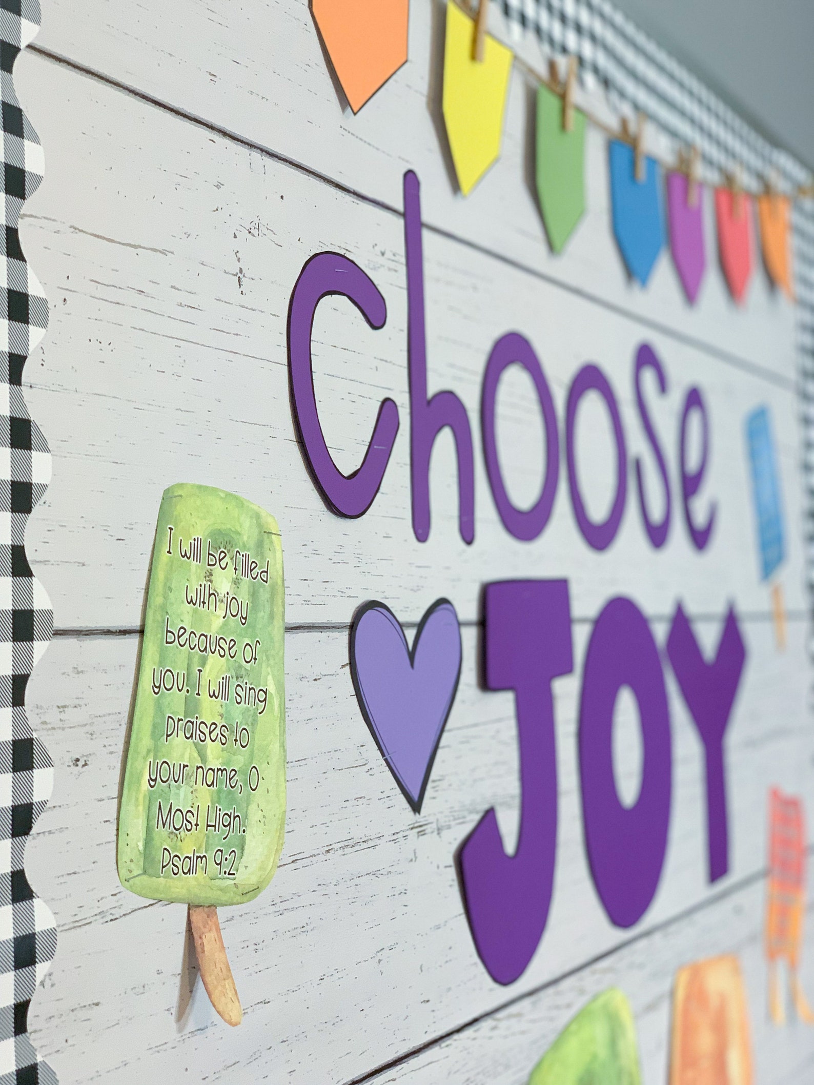 Joy Themed Christian Bulletin Board: Bible Verses (digital Download) - Etsy