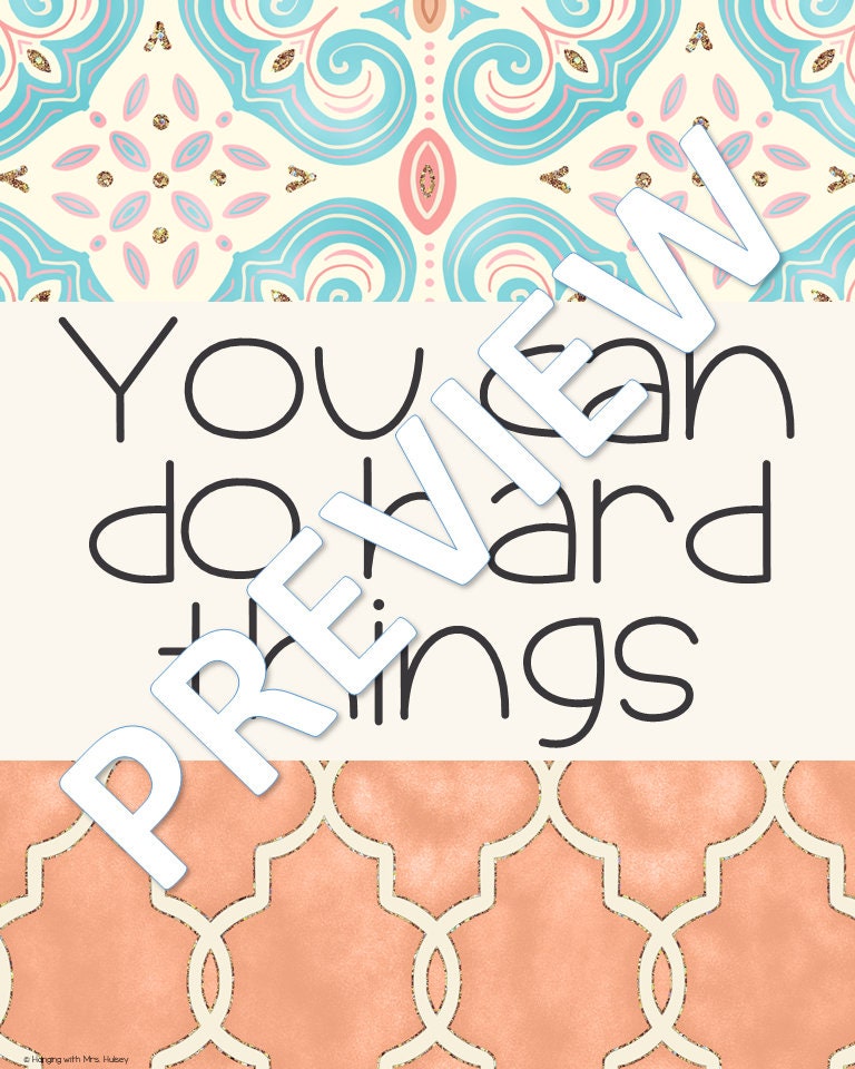 Boho Desert Motivational Posters - Etsy