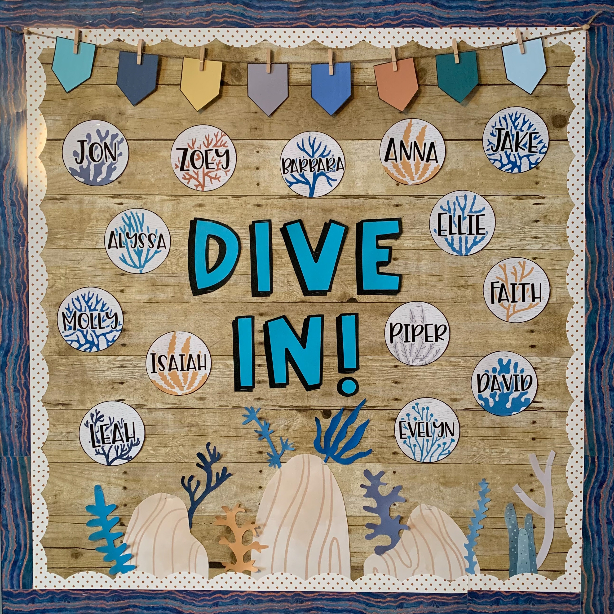 Seashell Bulletin Board Ideas