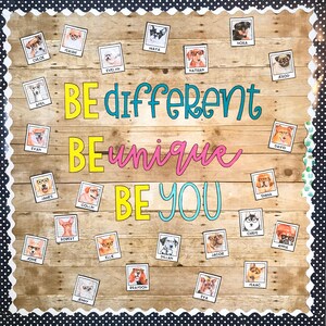 Hipster Dog Welcome Back to School Bulletin Board - Dog Class Decor ...