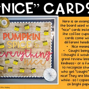 Fall Bulletin Board: Pumpkin Spice Classroom Decor - Etsy