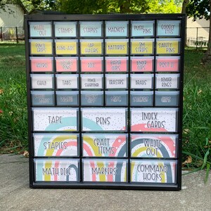 Boho Rainbow Classroom Decor Bundle - Etsy