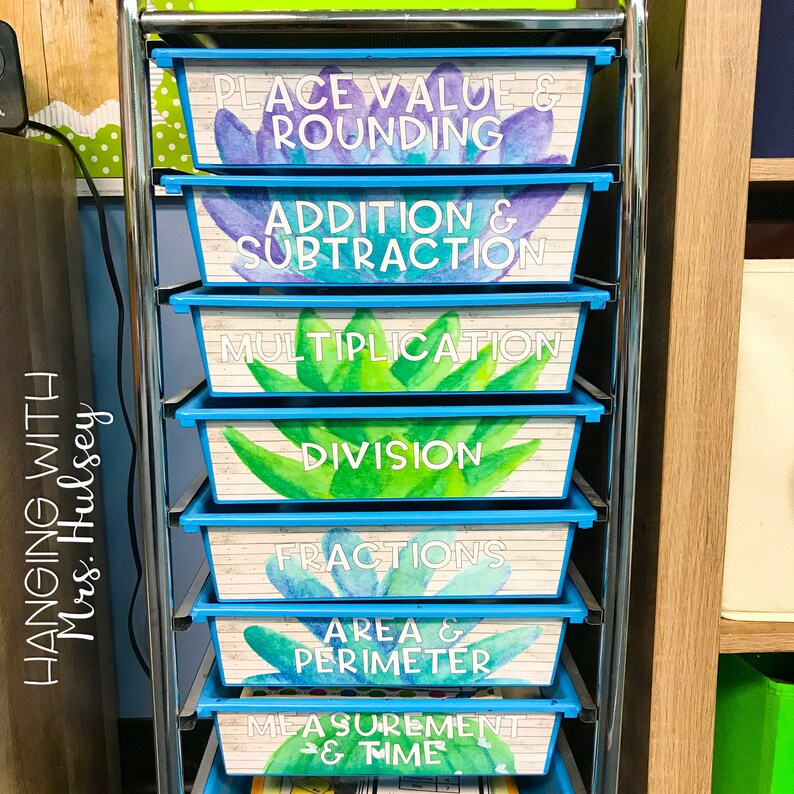 Succulent Classroom Decor Bundle - Etsy