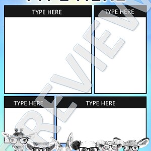 Hipster Animal Class Newsletter Templates - Zoo Classroom - Zoo Class ...