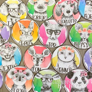 Hipster Animal Welcome Back to School Bulletin Board: Zoo Decor - Etsy
