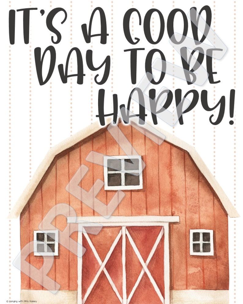 Farm Motivational Posters: Classroom Decor (digital Download) - Etsy