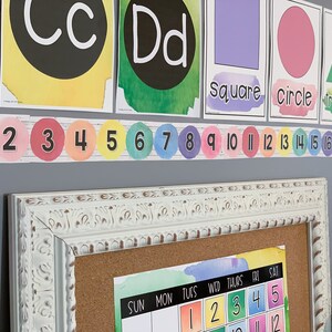 Watercolor Classroom Decor Bundle - Etsy