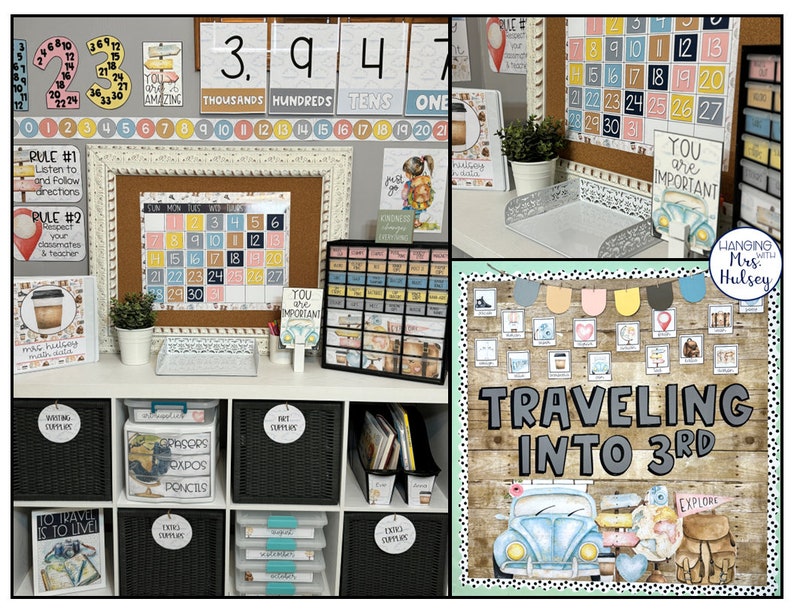 Travel Class Decor Bundle - Etsy