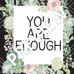 Plant Decor Motivational Posters: Farmhouse Classroom Decor (digital ...