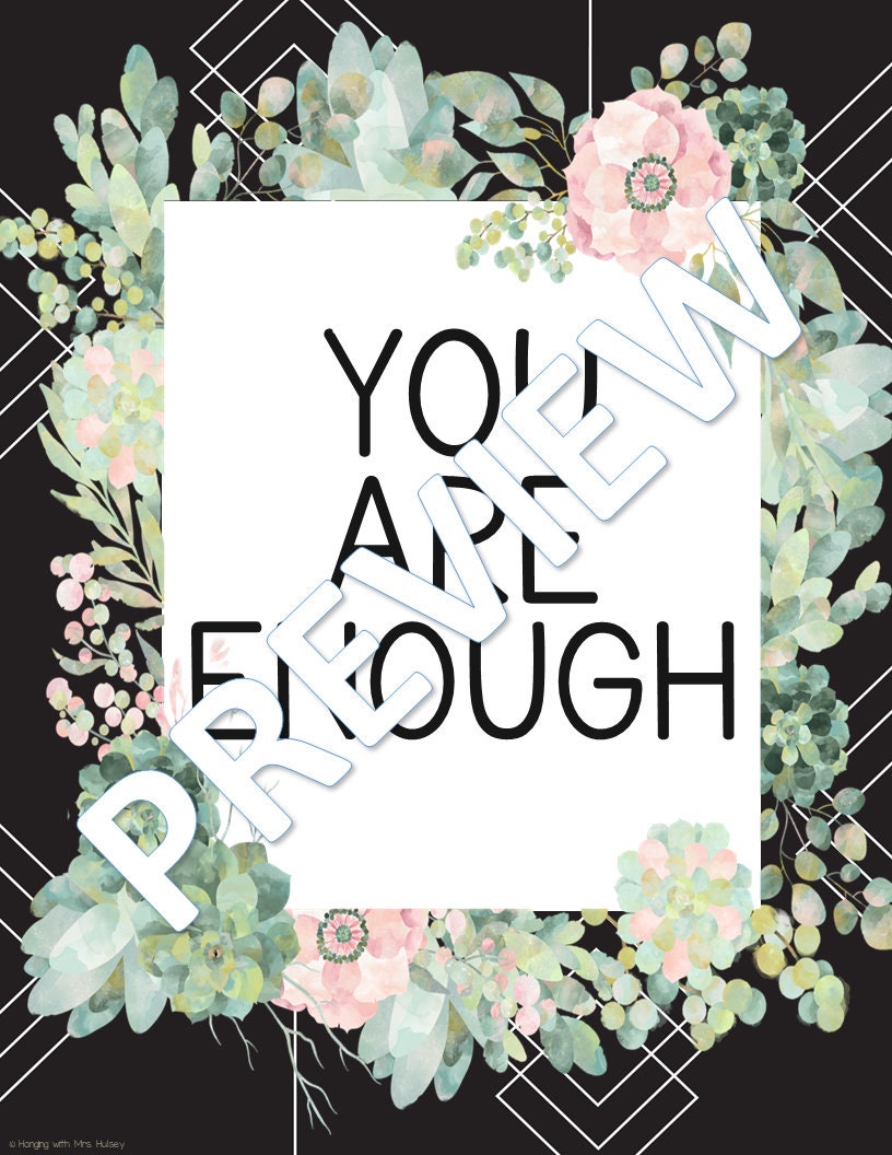 Plant Decor Motivational Posters - Etsy