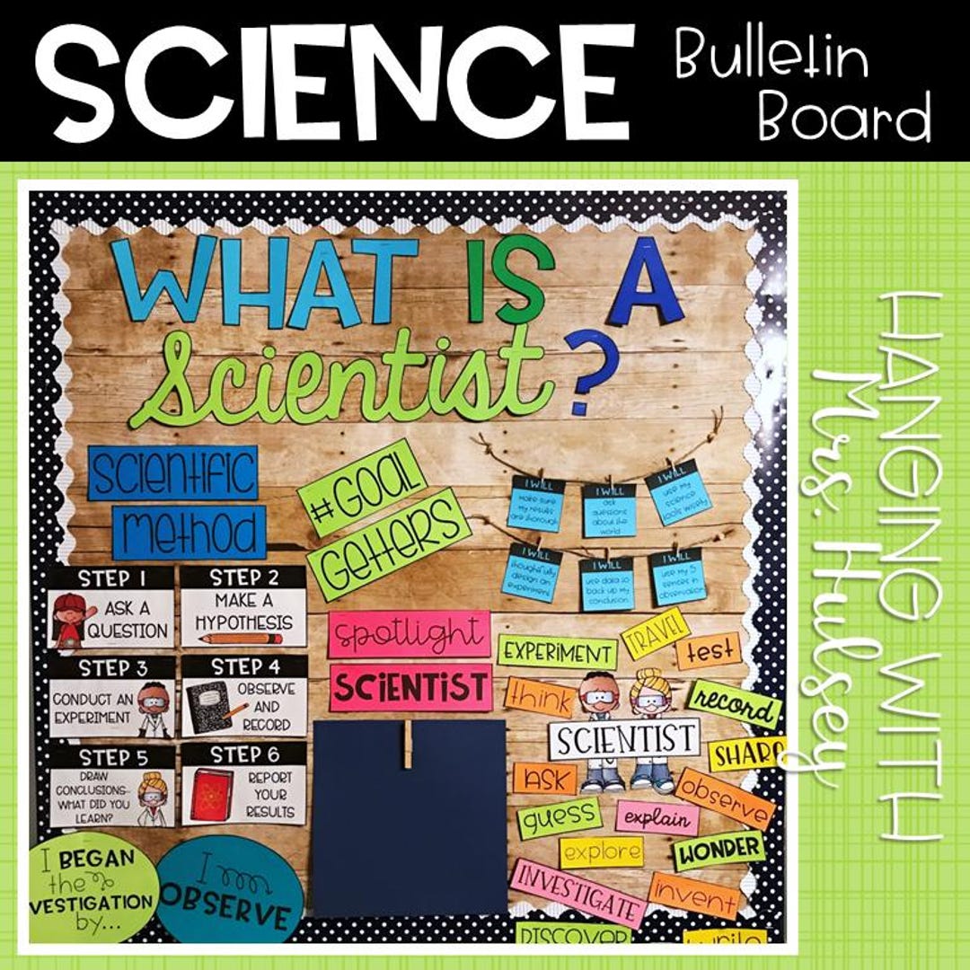 Science Bulletin Board Bundle - Etsy