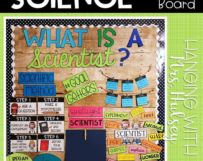 What is A Scientist Anchor Chart for Elementary, Middle and High School ...